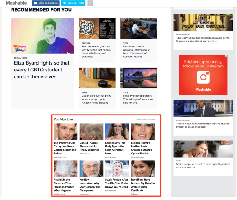 8 Best Advertising Native Ad Examples - bannerTag.com